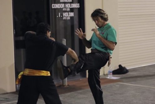 Get the Best Front Kick Defence with Mantis Kung Fu Online